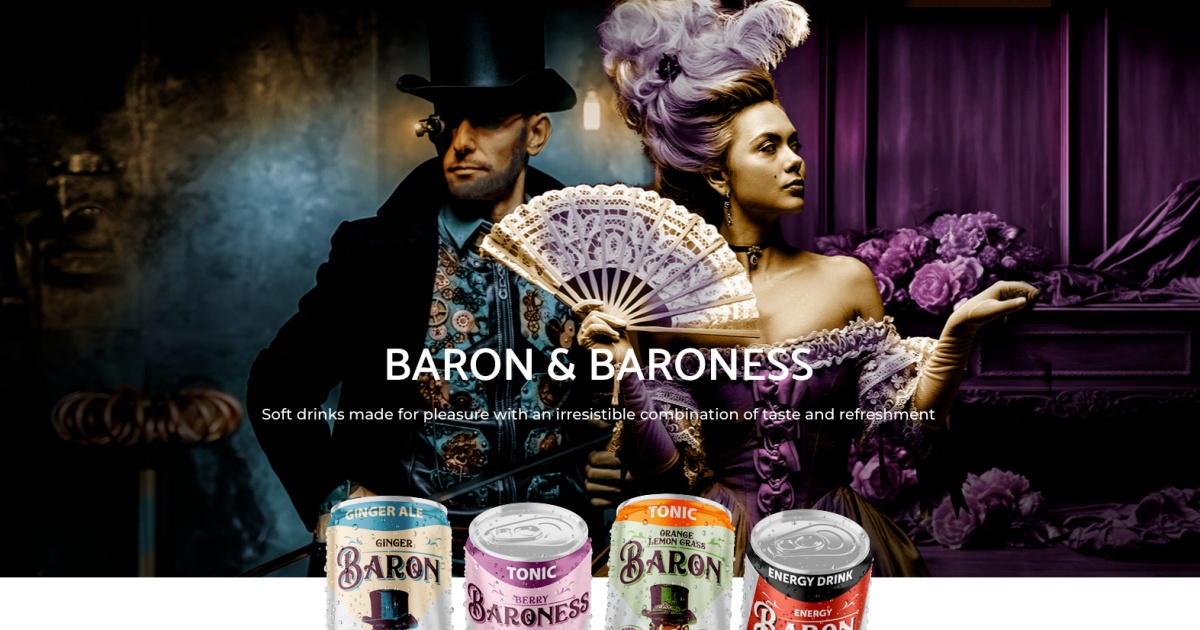 Baron Drinks - Premium non-alcoholic drinks